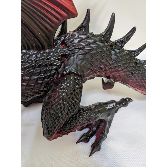 Toys | Pan Asian Creations Ltd Fire Dragon Red Led Eyes Plastic ...